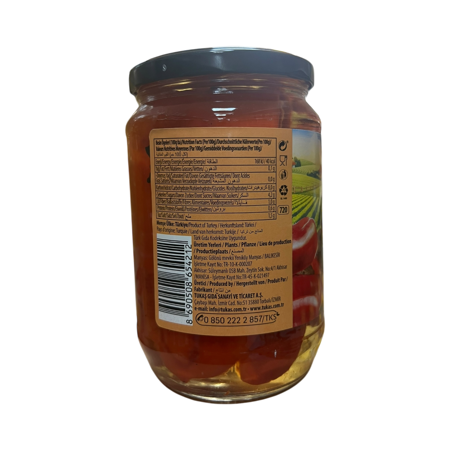 Geröstete Rote Paprika - YipYip Online-Supermarkt