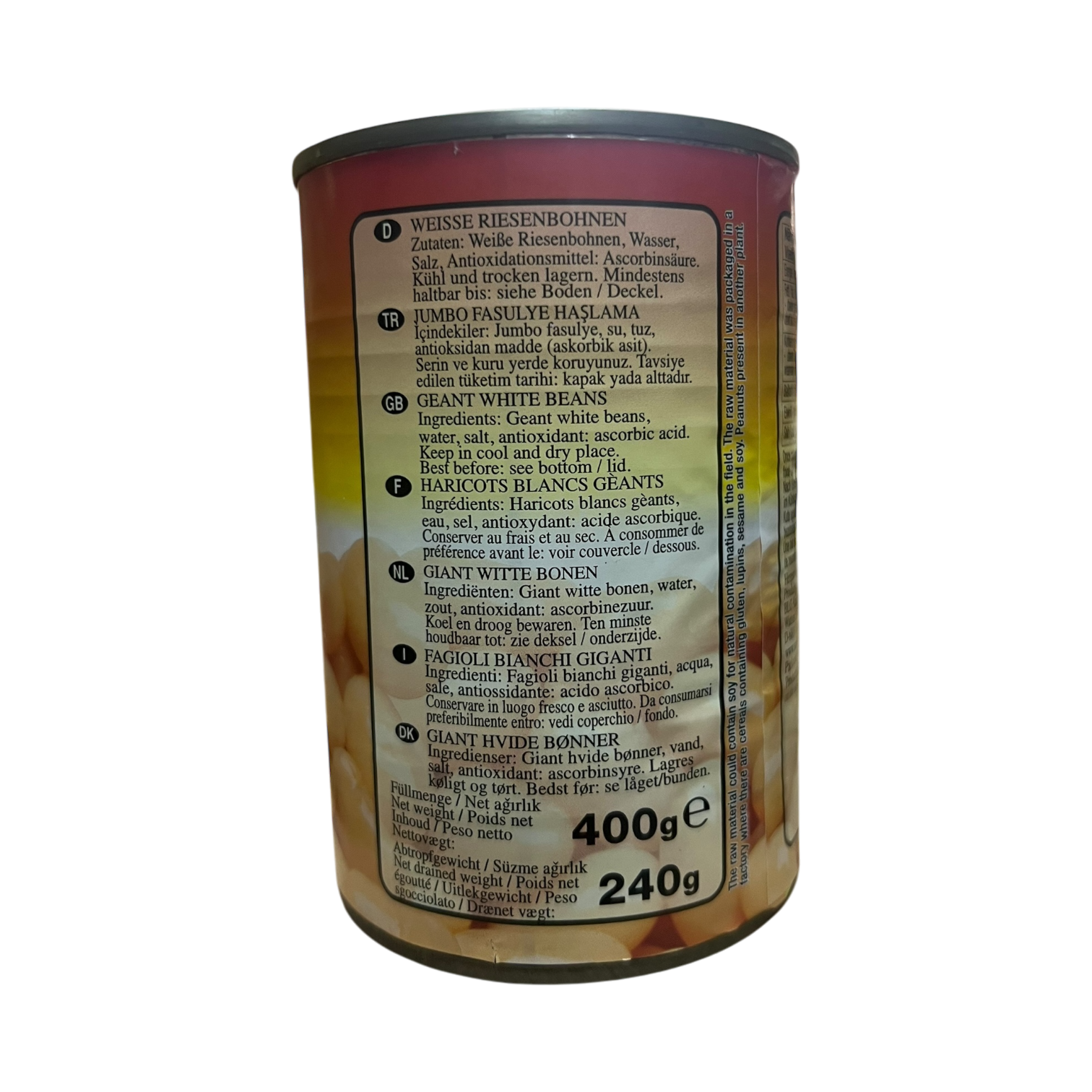 Weiße Riesenbohnen - YipYip Online-Supermarkt