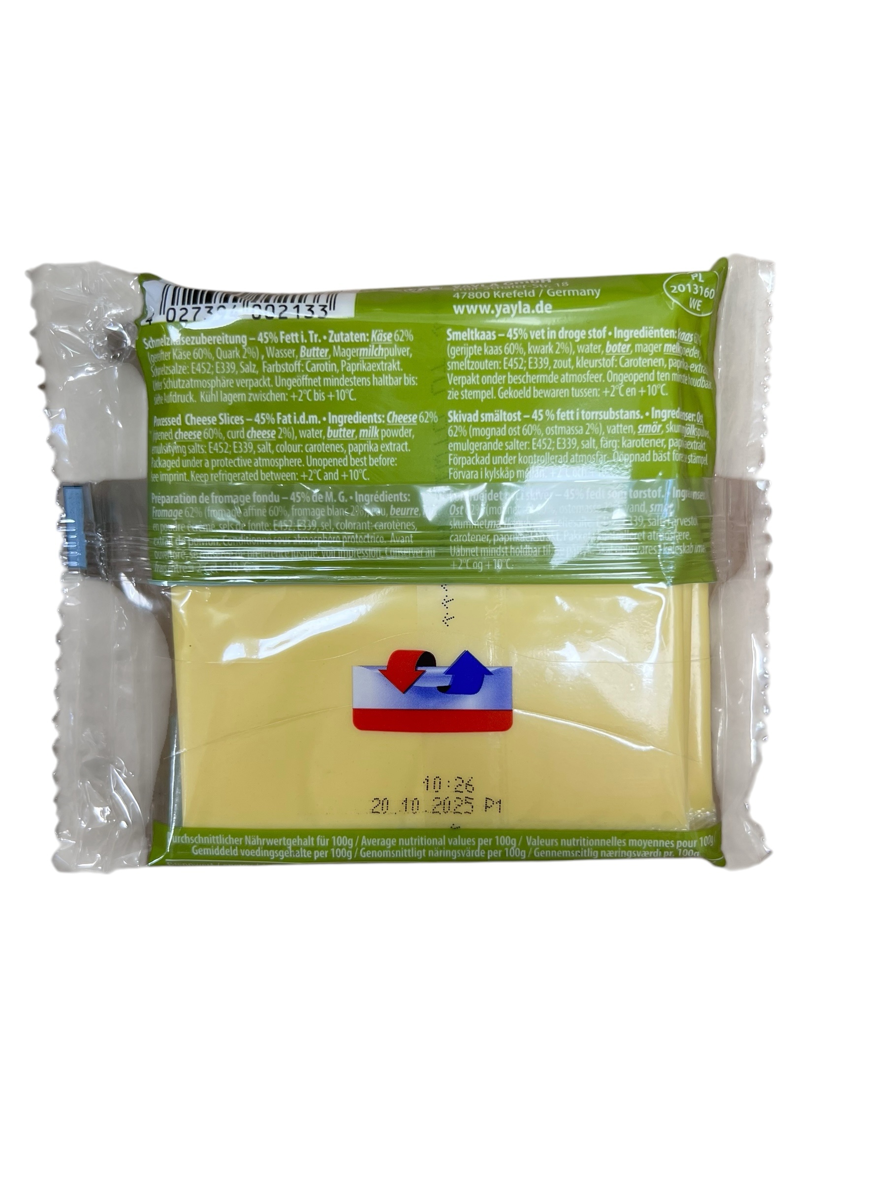 Schmelzkäse - YipYip Online-Supermarkt