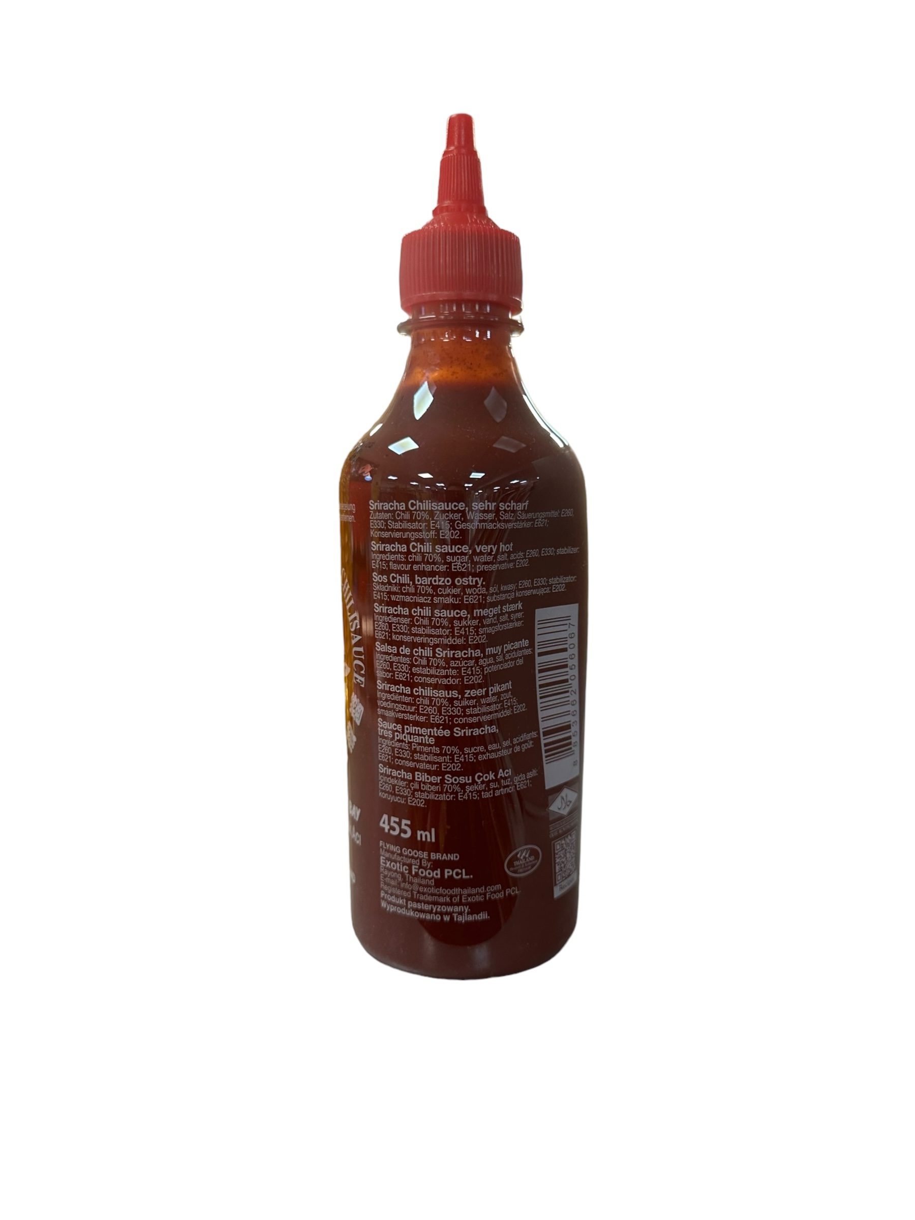 Sriracha Chilisauce extra scharf - YipYip Online-Supermarkt