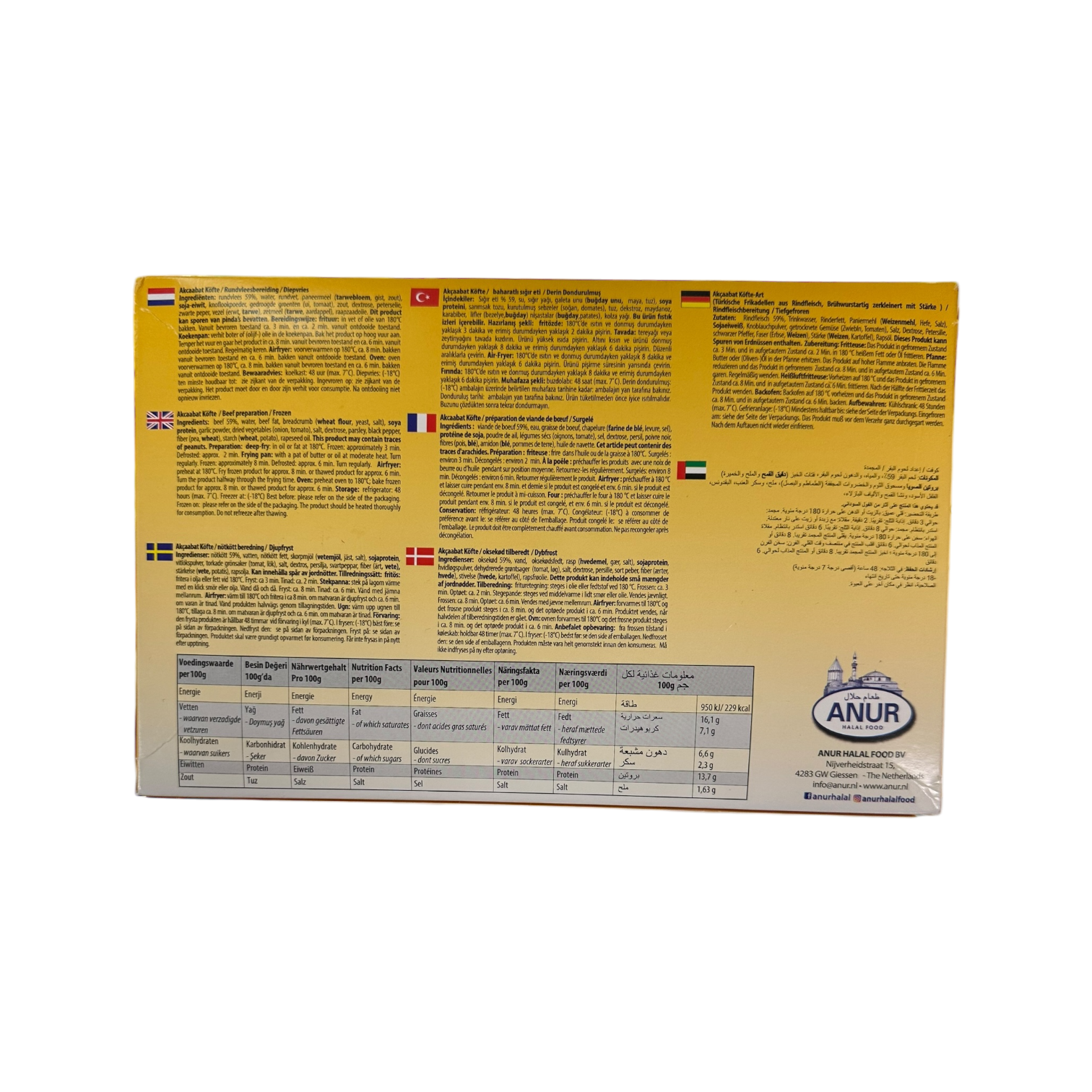 Türkische Frikadellen - YipYip Online-Supermarkt